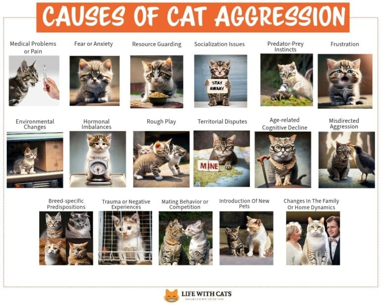Aggression In Cats - Types, Symptoms, Diagnosis, Management & Prevention