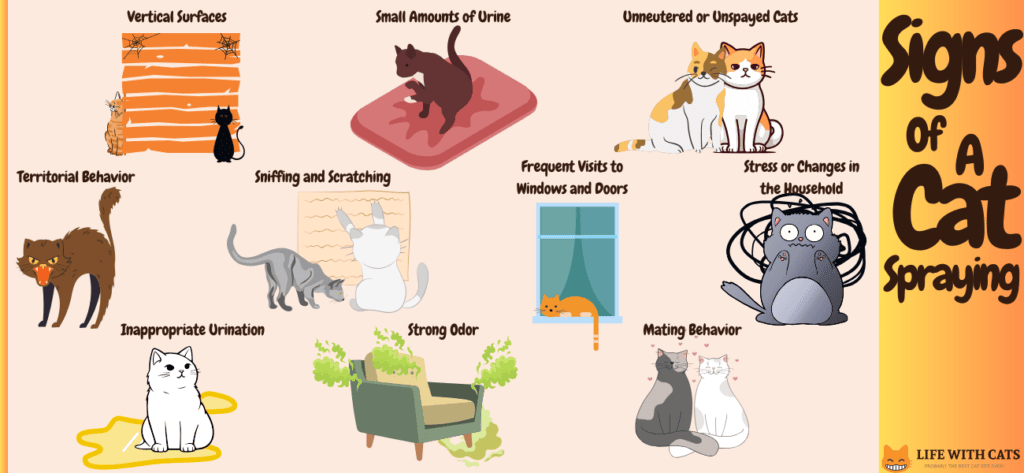 Cat Spraying (Urine Marking) - Causes, Management & Prevention